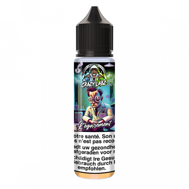 Long-fill 10 ml dans une fiole de 100ml - CRAZY LABZ by Belgi'Ohm - l ...